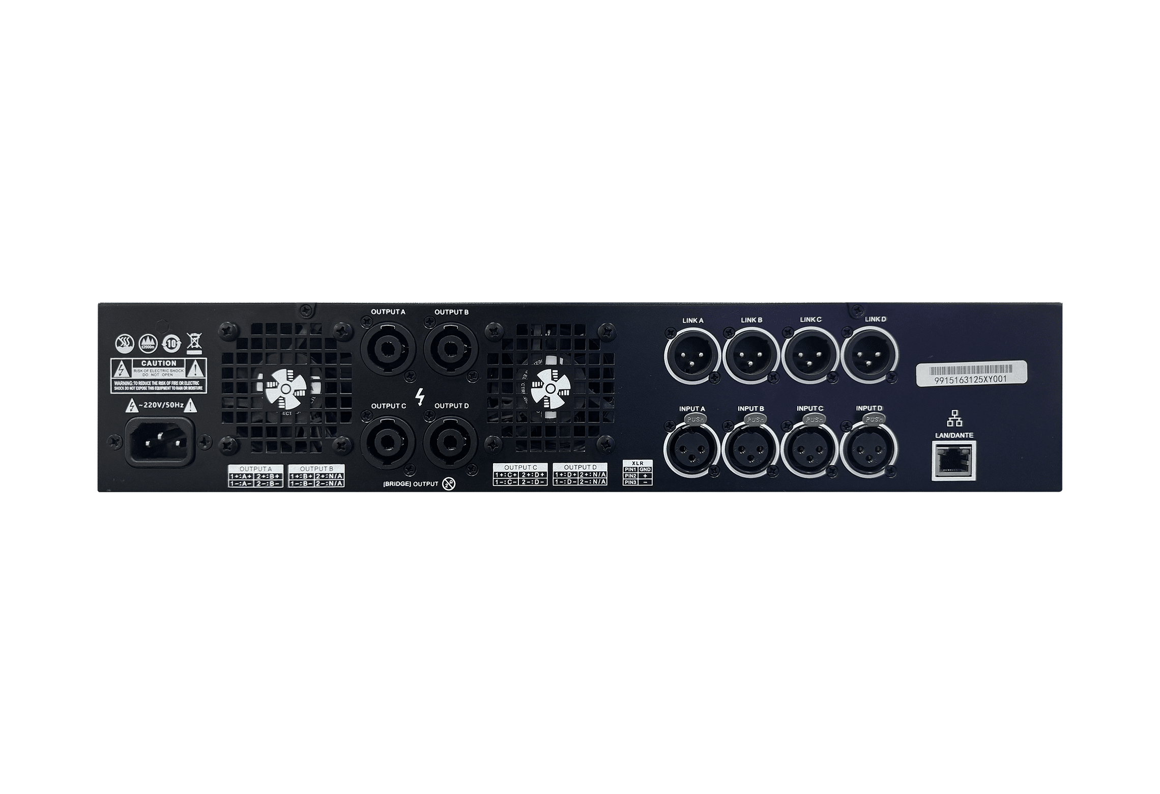 Dante Network Amplifier——S-Track